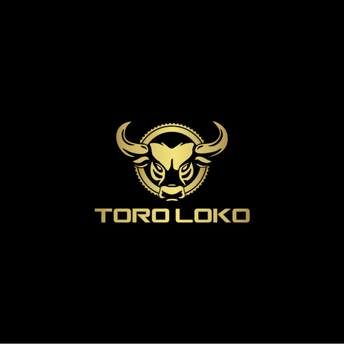 Surpass red bull logo with a creative and funny TORO LOKO energy drink ...