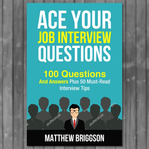 Design a book cover for a job interview book. | Book cover contest
