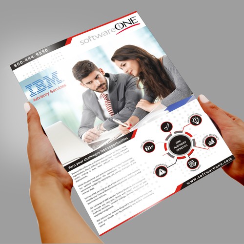 Design an Eye Catching Flyer for our new IBM service offering ...