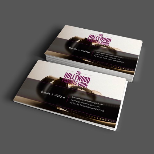 Hollywood Parents Guide Business Card | Business card contest