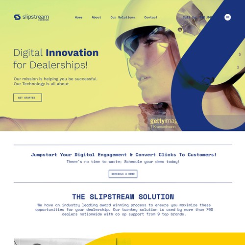 Website Refresh | Web page design contest