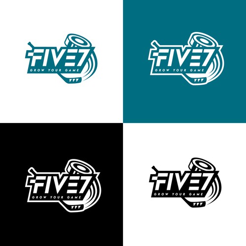 Designs | FIVE7 Hockey Logo | Logo design contest