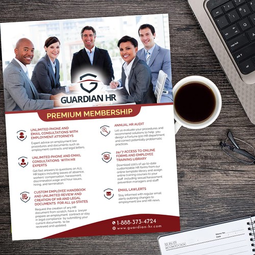 Designs | Design a professional, modern flyer for an HR and employment ...
