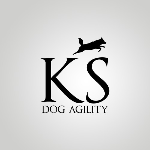 Competition dog agility instructor logo for high-end dog training ...
