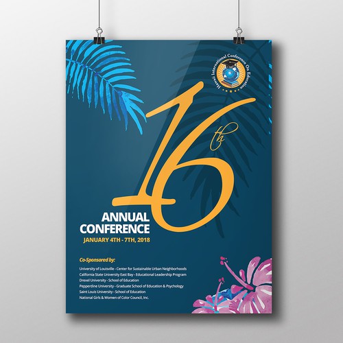 Conference Program Cover Needed! | Postcard, flyer or print contest
