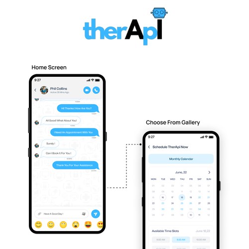 Designs | We Need A Clean UI With Personality For A AI Therapist App ...