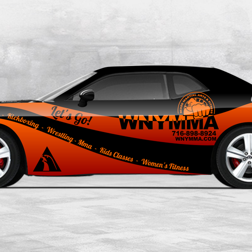 Designs | !Car Wrap Needed for BADASS Muscle Car. Mixed Martial Arts ...