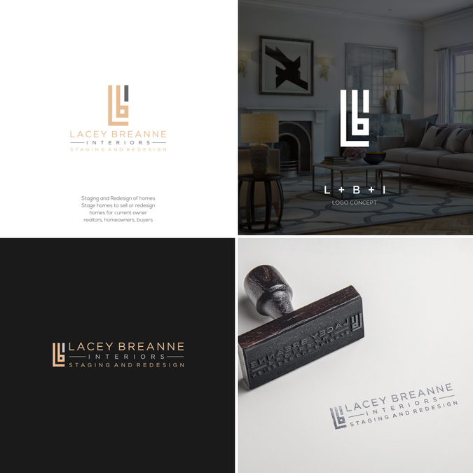 Design a unique logo for Lacey Breanne Interiors | Logo design contest