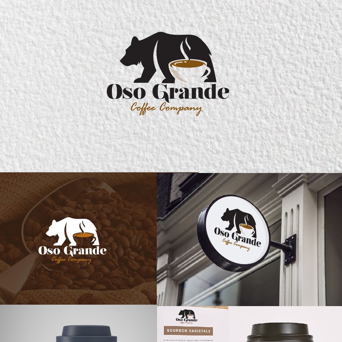 Oso Grande Coffee needs a fun and hip logo | Logo design contest