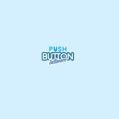 Create a modern, conversation-inspiring logo for Push Button Influence ...