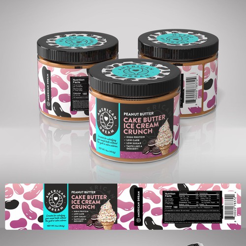 Designs | Nut Butter Company Label Rebrand-Make our label look as fun ...
