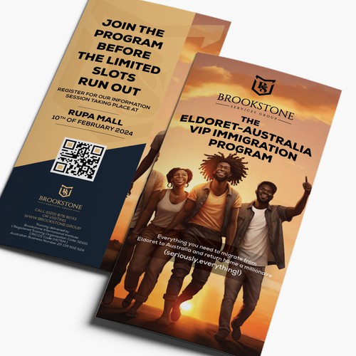 Designs | Design Trifold Pamphlet for Premium Education/Immigration ...