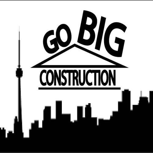 Logo for construction company in Toronto- Go Big Construction. | Logo ...