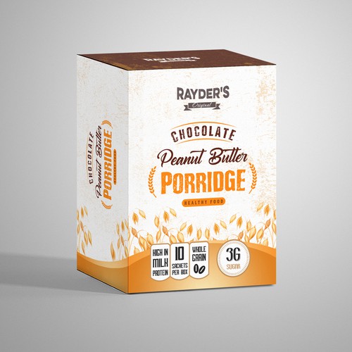 Designs | Design a modern, classic box design for new porridge brand ...