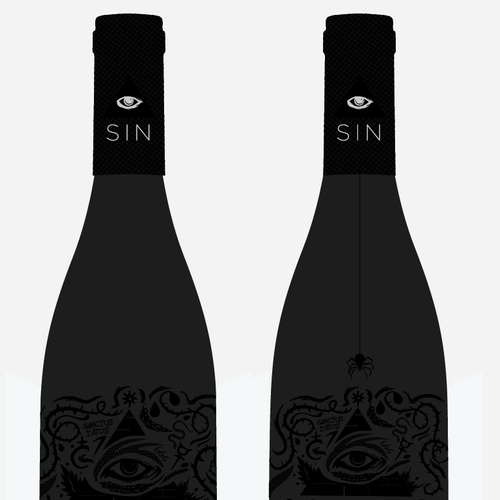 Sinister Vodka needs a new product label | Product label contest