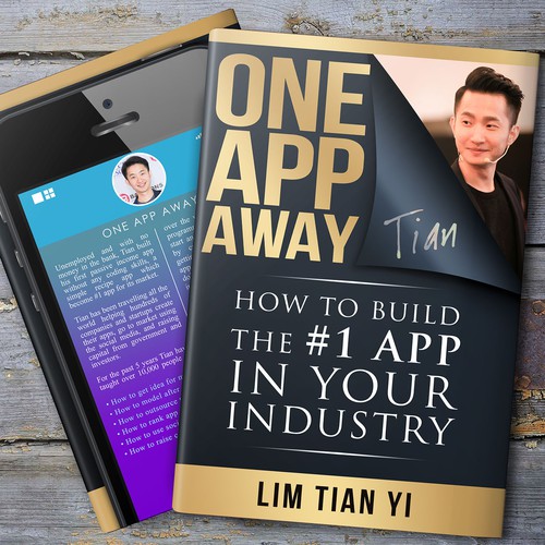 Designs | Design a powerful book cover for our mobile app marketing ...