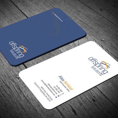 Update card design | Business card contest