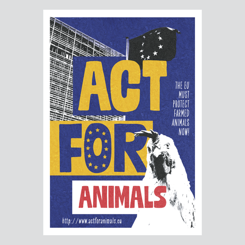 Designs | Poster for a public campaign for farmed animals in the ...