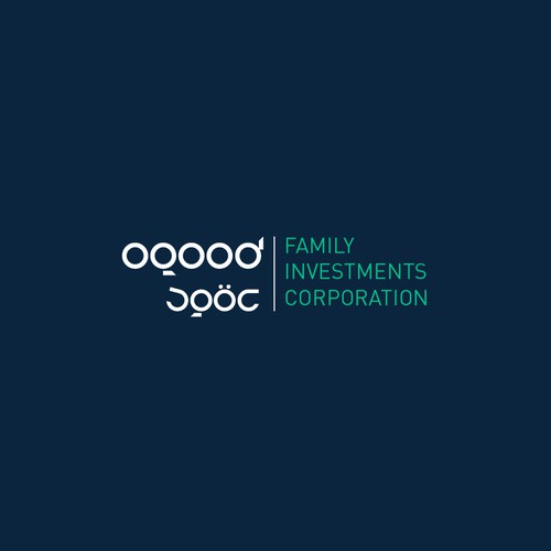 Designs | Oqood branding project - Arabic and English text version logo ...