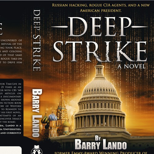 Design fiction book cover about hacking of US Election | Book cover contest