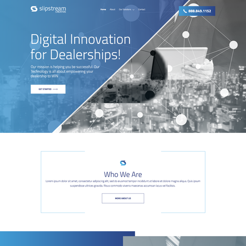 Website Refresh | Web page design contest