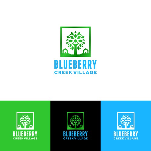 Designs | Create an eco-conscious logo for BlueBerry Creek Village ...