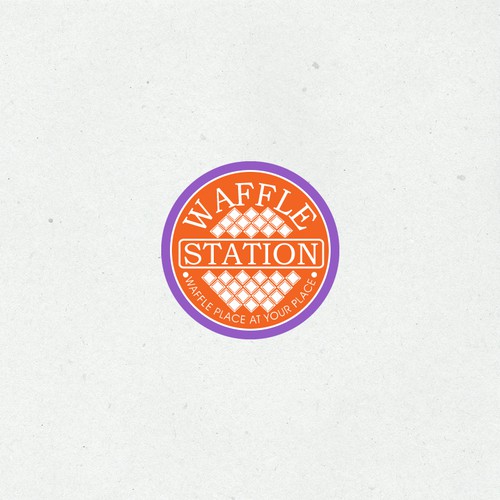 Waffle station | Logo design contest