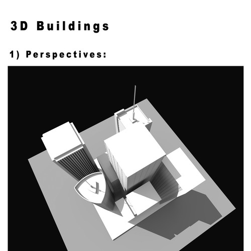 Quick N Easy 3D Buildings Please : ) | Illustration or graphics contest
