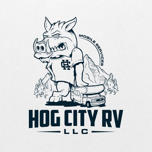 Designs | Design a retro/vintage camper logo for our RV Mobile Service ...