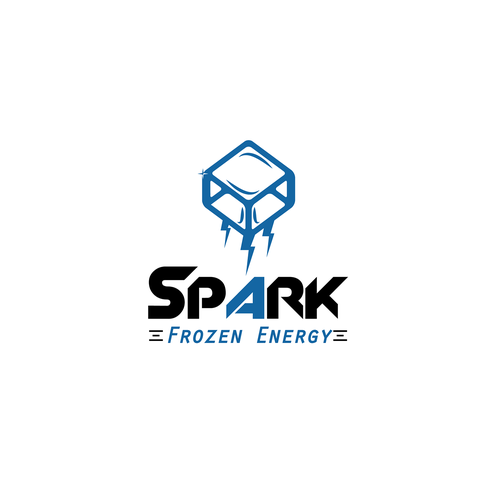 Create a Cool Logo for a Frozen Energy Drink called Spark Frozen Energy ...