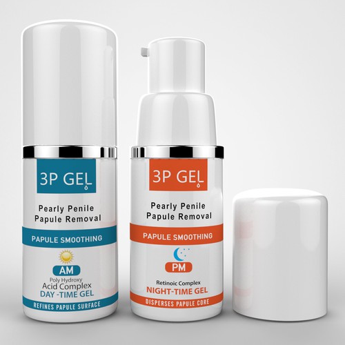 Design two complementary labels for 3P Gel | Product label contest