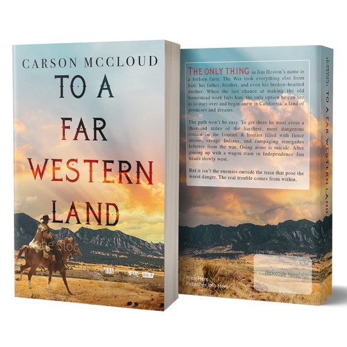 Designs | Classic Western book cover. | Book cover contest