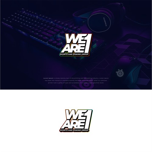 Designs | We Are 1 Sports and Gaming Group | Logo design contest