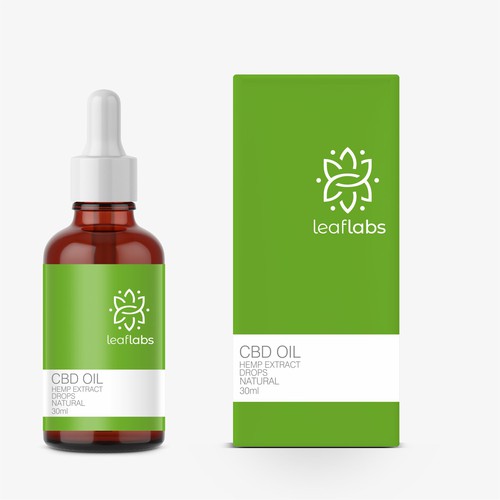 Design a medical retail packaging for a CBD Oil/Medical Marijuana ...