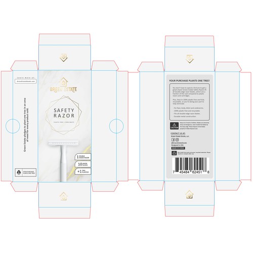 Designs | Design a Colorful Safety Razor Packaging for Women | Product ...