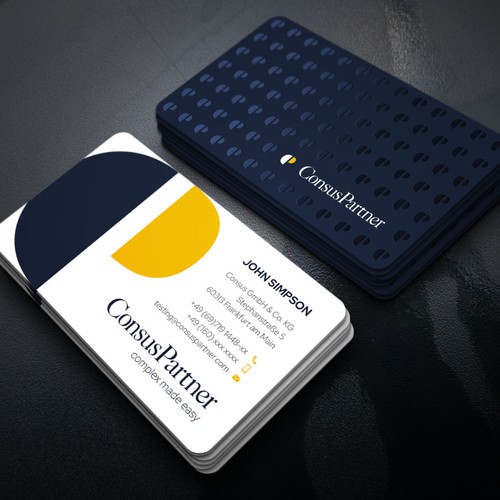 Designs | Slightly edgy business card with existing logo, font and ...