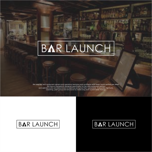 Designs | Bar Launch Logo | Logo design contest