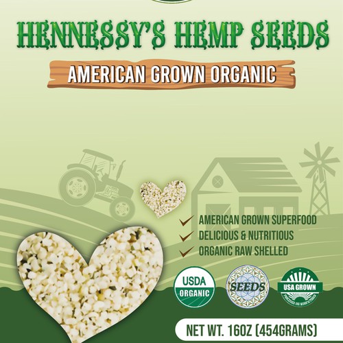 Designs | Hennessy’s Hemp needs a package design for our US Grown ...