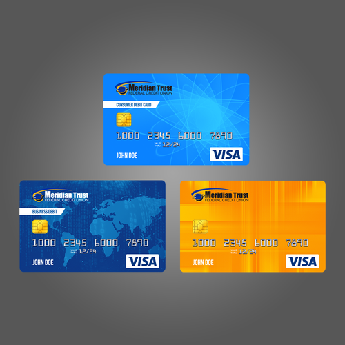 Looking for Debit Card Designs, Need 3 different versions | Other ...
