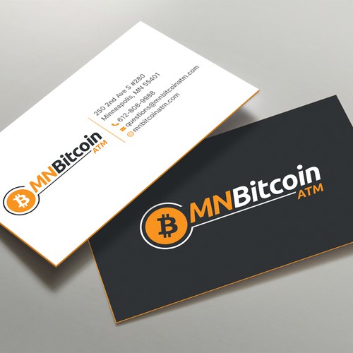 Designs | Business Card Design For Bitcoin ATM | Business card contest
