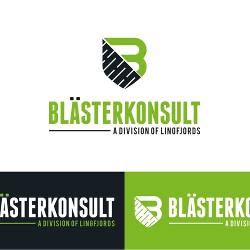 Create a brutally cool looking logo for a industrial sandblasting ...