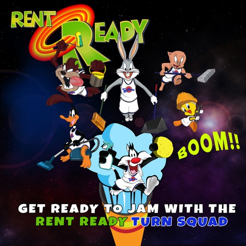 Updated Space Jam Tune Squad | Illustration or graphics contest