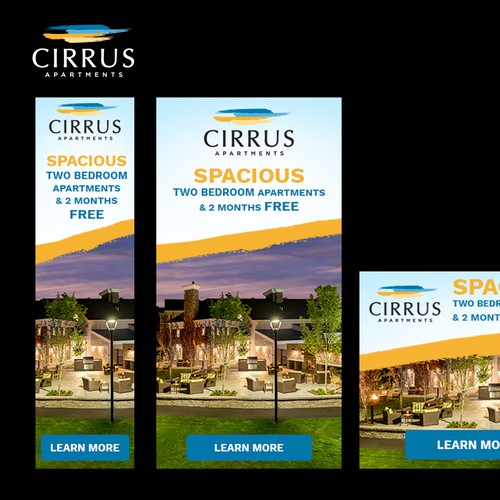 Designs | Lux Apartment Banner Ad Contest | Banner ad contest