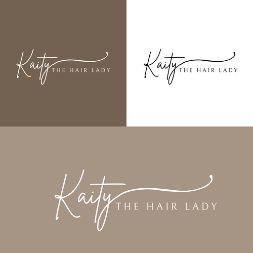 Designs | Kaity the Hair Lady needs a logo as a luxury hairstylist ...