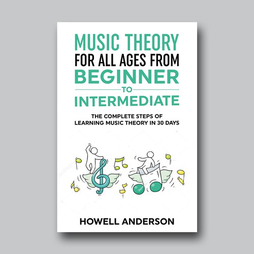 Designs | Music Theory for All Ages | Book cover contest
