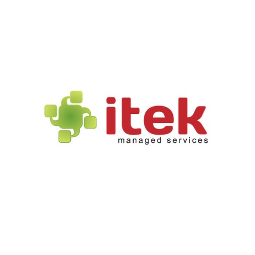 Logo Design for Itek Managed Services | Logo design contest