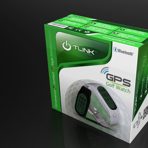 Designs | Create modern product packaging for GPS Golf Watch | Product ...