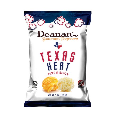 Design a "Popping Package" for our new Popcorn Flavor "Texas Heat ...