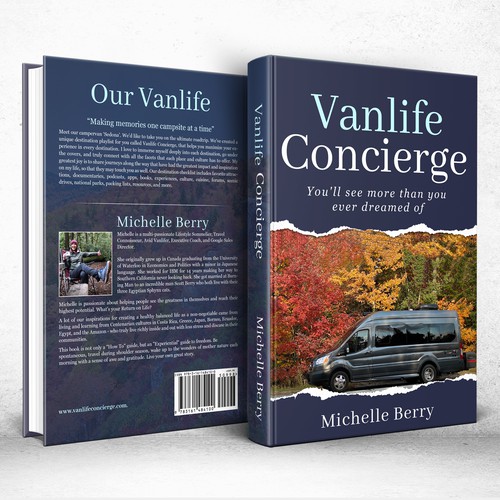 Designs | Vanlife Concierge Book Cover Contest | Book cover contest