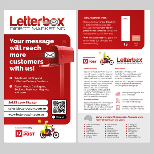 Designs | Letterbox Direct 2023 CALL TO ACTION FLYER 240 x 130mm ...